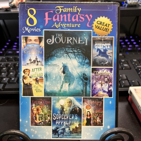 Media | 8 Movies Family Fantasy Adventure Dvd | Poshmark